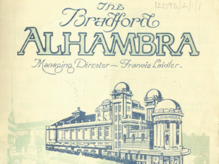 History of the Alhambra Theatre | Bradford Theatres