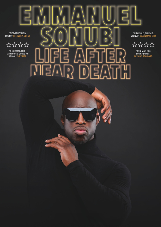 Emmanuel Sonubi – Life After Near Death | Bradford Theatres